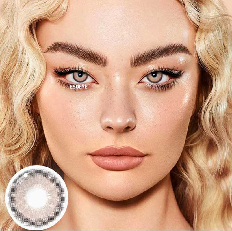 Galaxy Brown Colored Contact Lenses Yearly – Esoeye