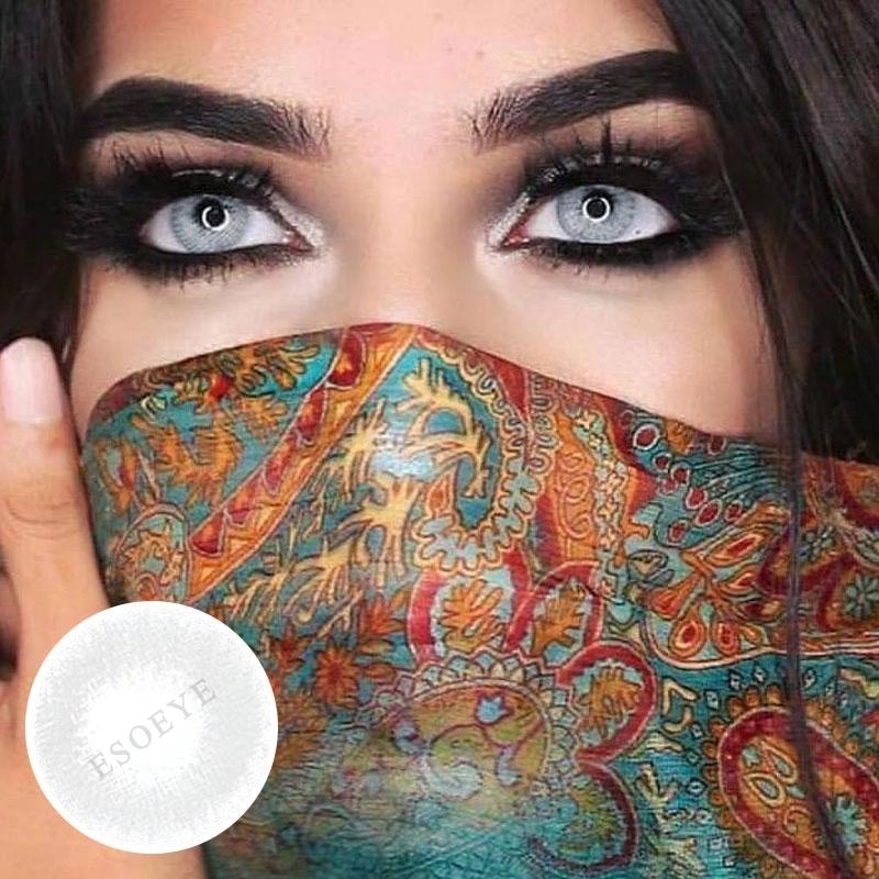 Hidrocor ICE Colored Contact Lenses Yearly – Esoeye